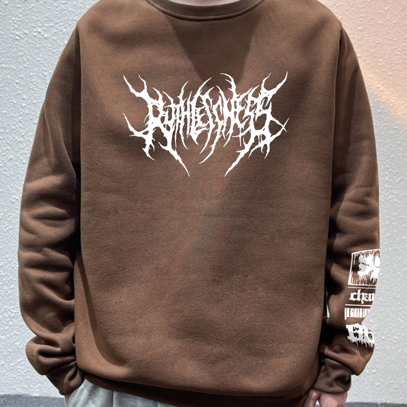 Men's Fleece Long Sleeve Pullover Sweatshirt | Shop Now For Limited ...