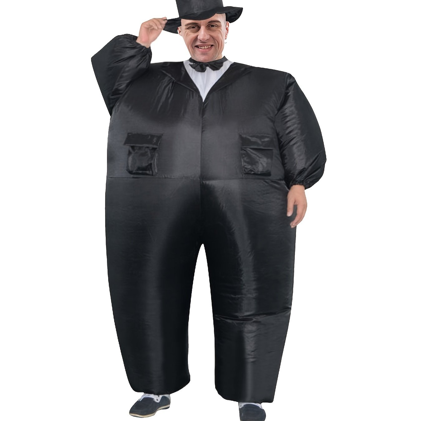 Cosplay Blow Up Tuxedo Costume With Out Battery Inflatable Fat Suit ...