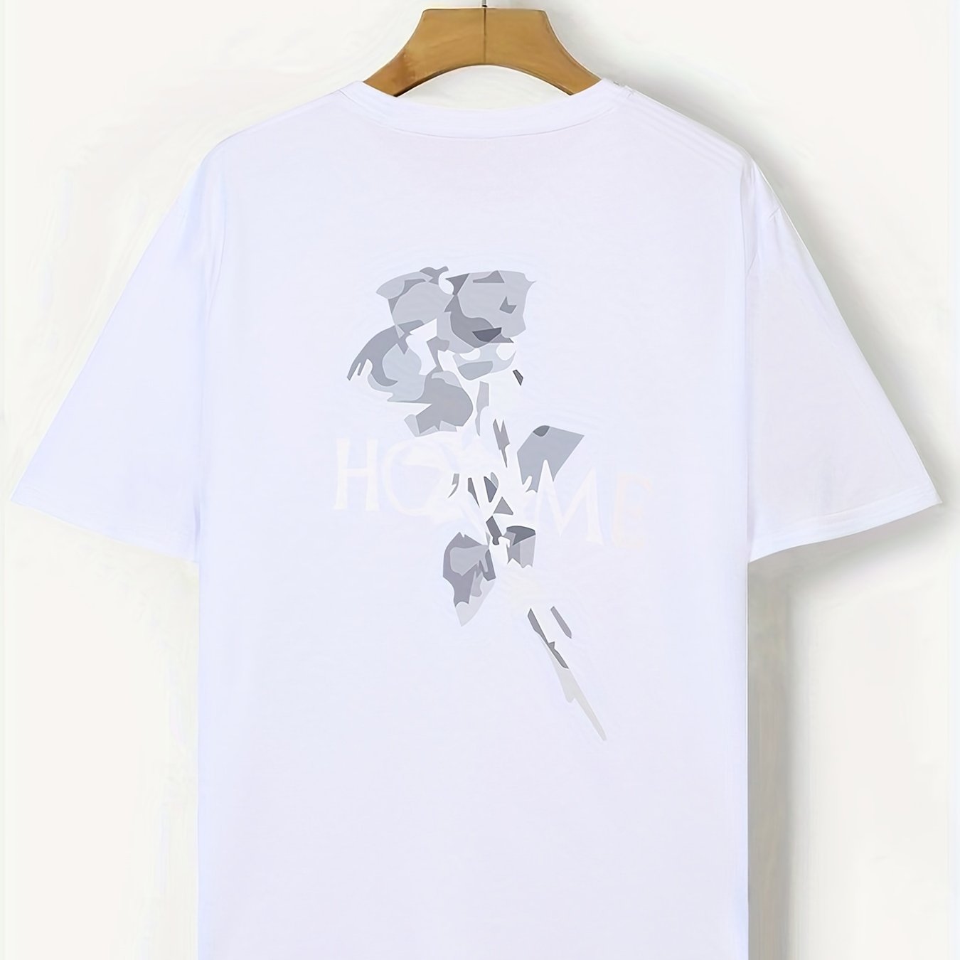 Plus Size Men's Casual Graphic Tees For Summer Trendy Pattern Oversized ...