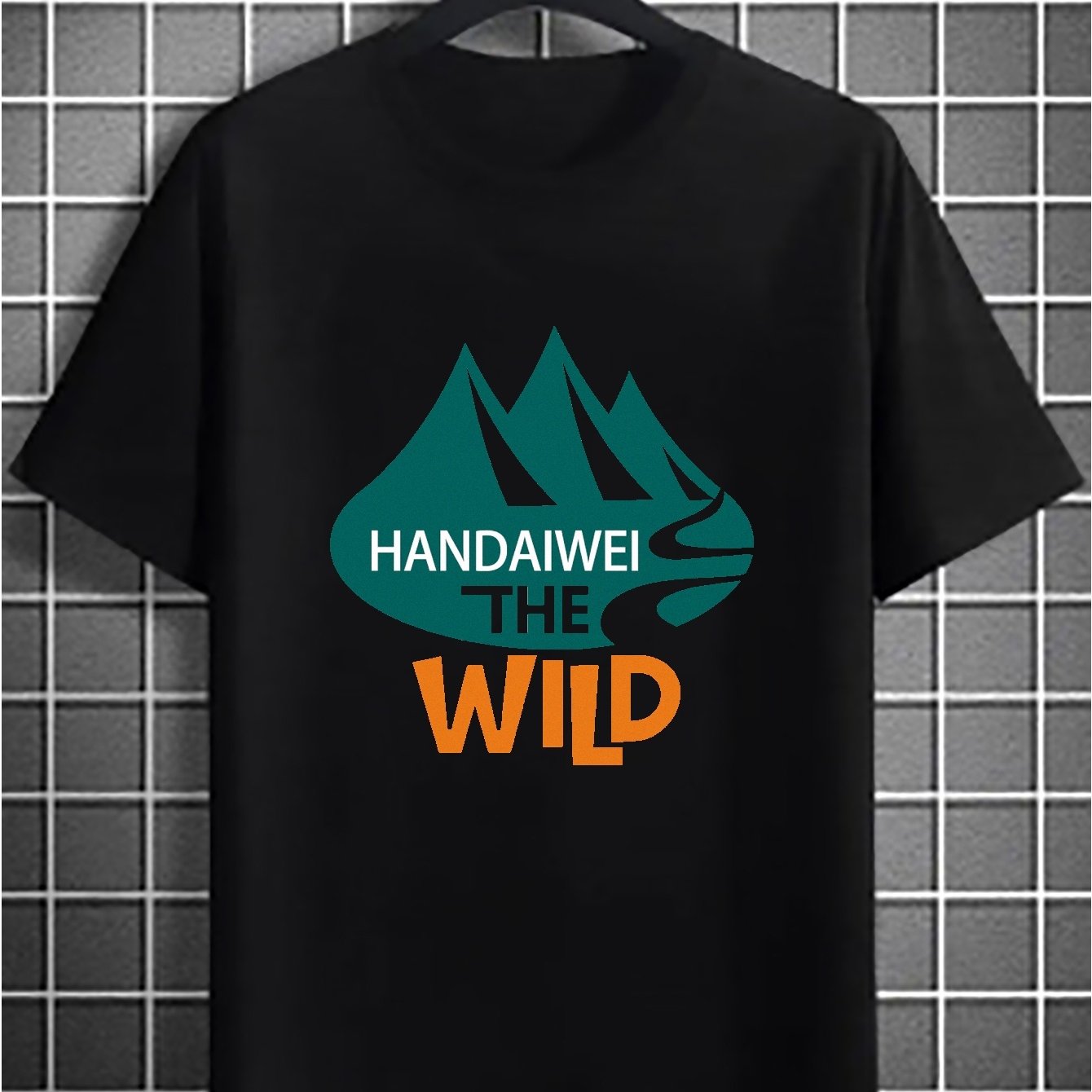 Plus Size Mens Casual Graphic Tees For Summer Trendy Pattern Print