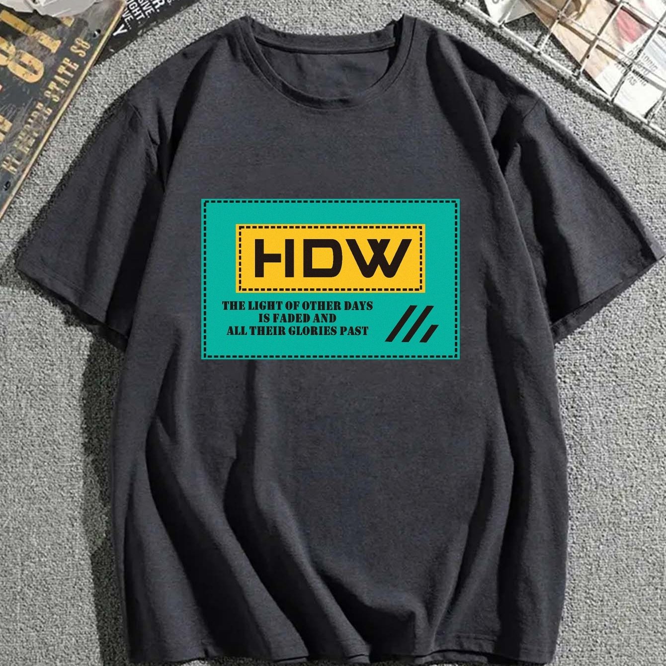 Plus Size Mens Casual Graphic Tees For Summer Trendy Pattern Print