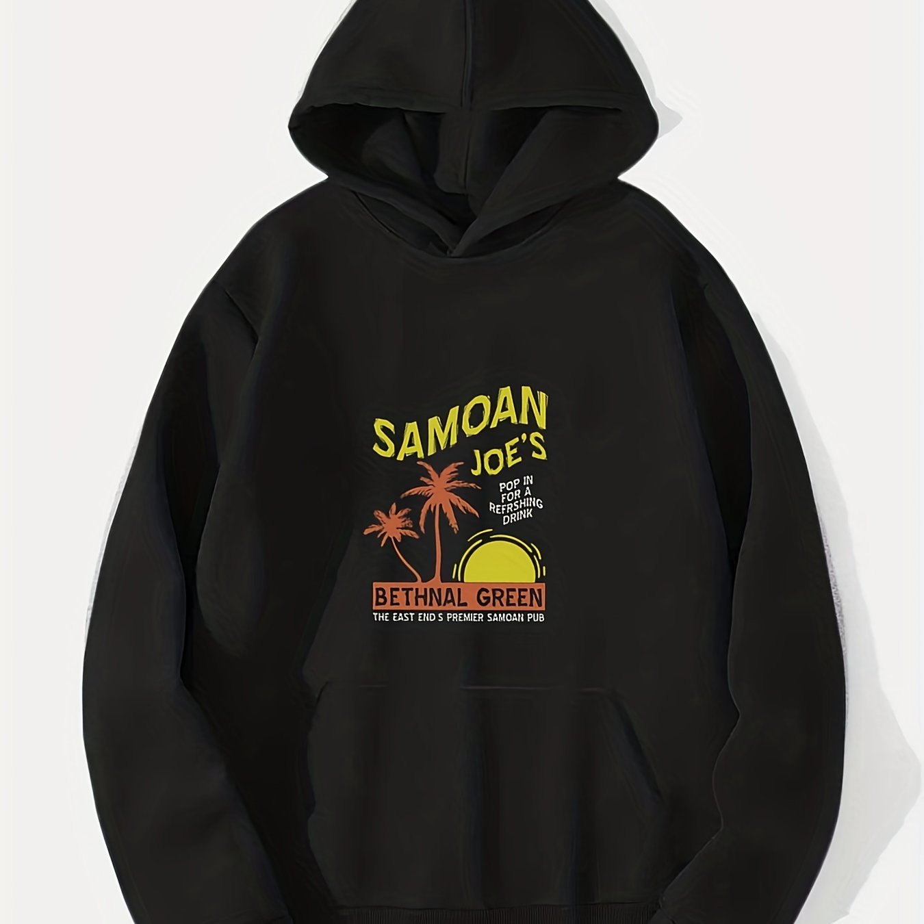 Sweat À Capuche Imprimé Palm Trees Beach Sweats À Capuche - Temu France