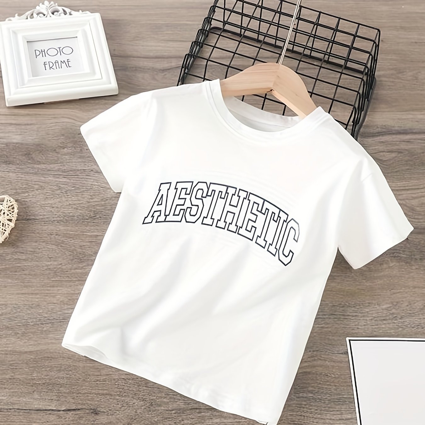 Stylish Simple Letter Print Boys Creative T shirt Casual - Temu United Kingdom