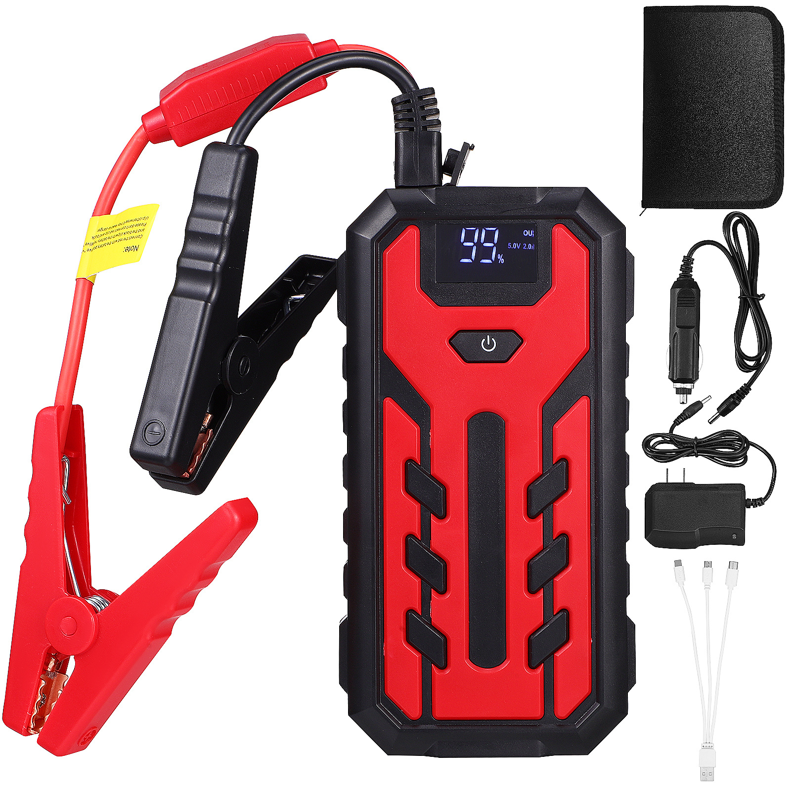 12v portable power bank sold on Temu Mexico