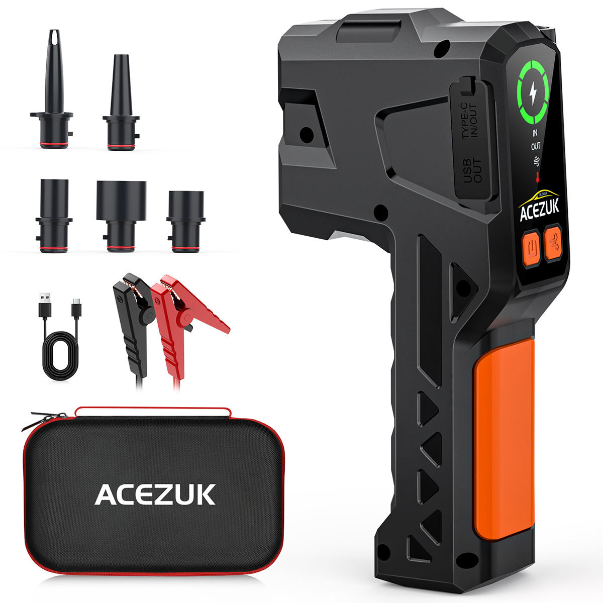 12v portable power bank sold on Temu Mexico