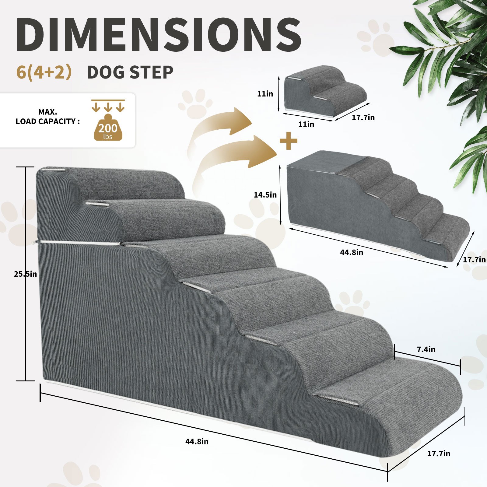 Dog Stairs Widen Stairs Small Large Dogs Cats Dog - Temu