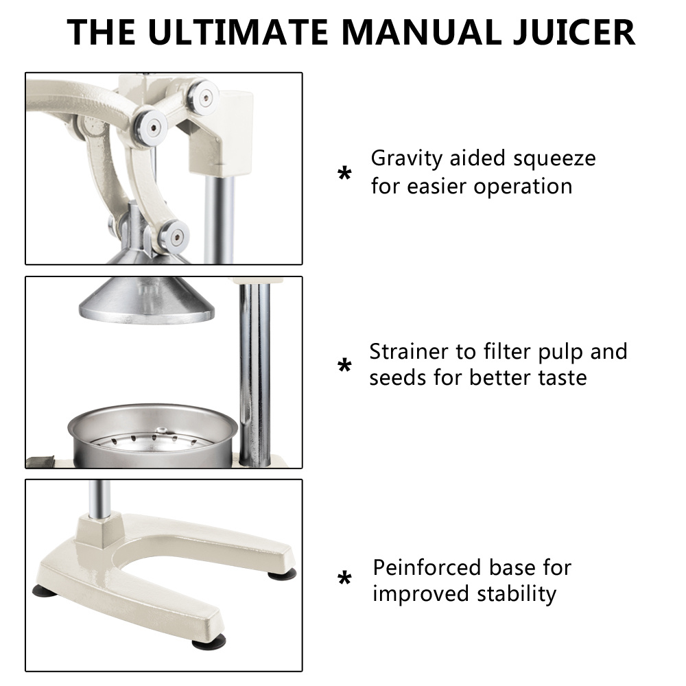 Commercial Grade Citrus Juicer Hand Press Manual Fruit - Temu