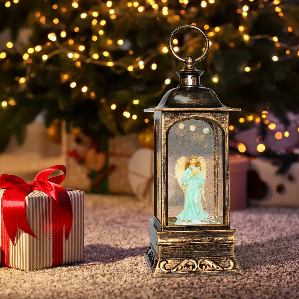 Christmas s Music Snowman Lantern 6h - Temu