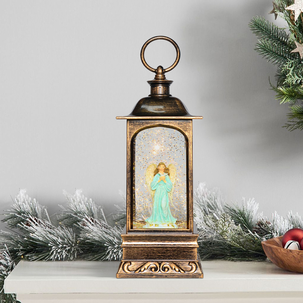 Christmas s Music Snowman Lantern 6h - Temu