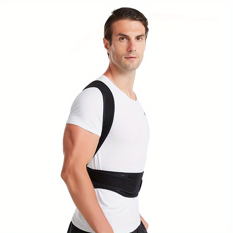 Back Brace Posture Corrector Women Men Shoulder Straightener - Temu