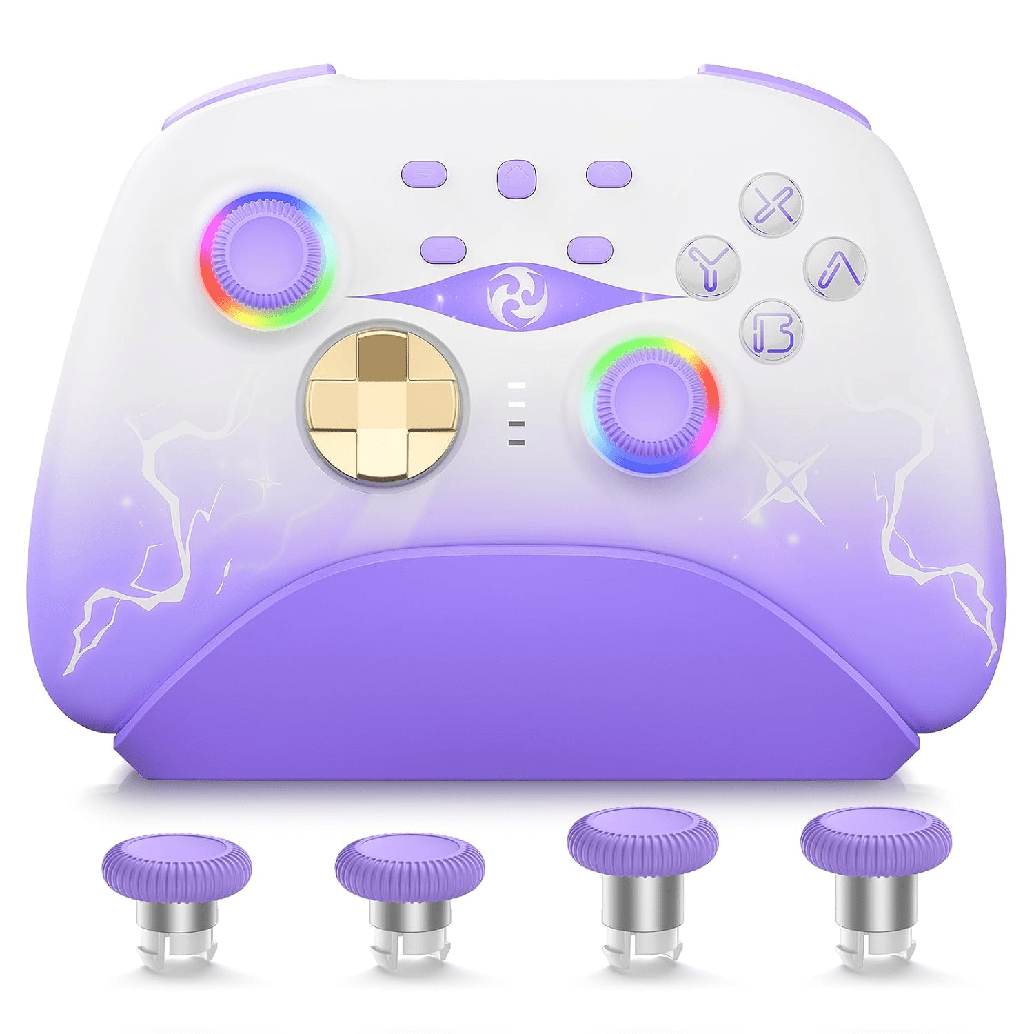 With Charging Dock, Wireless Controllers For Switch/lite/oled With Hall ...