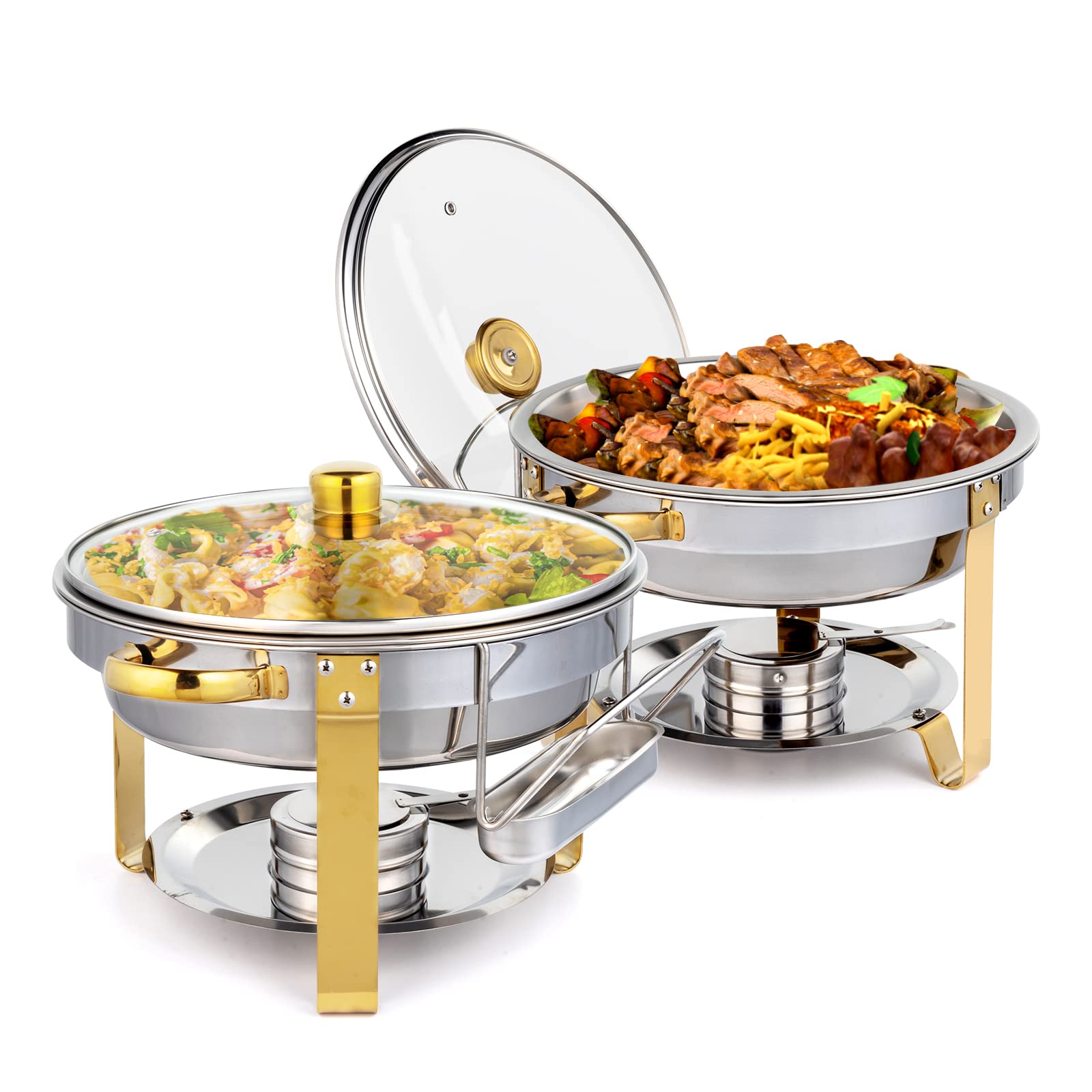 chafing dish buffet set sold on Temu United States