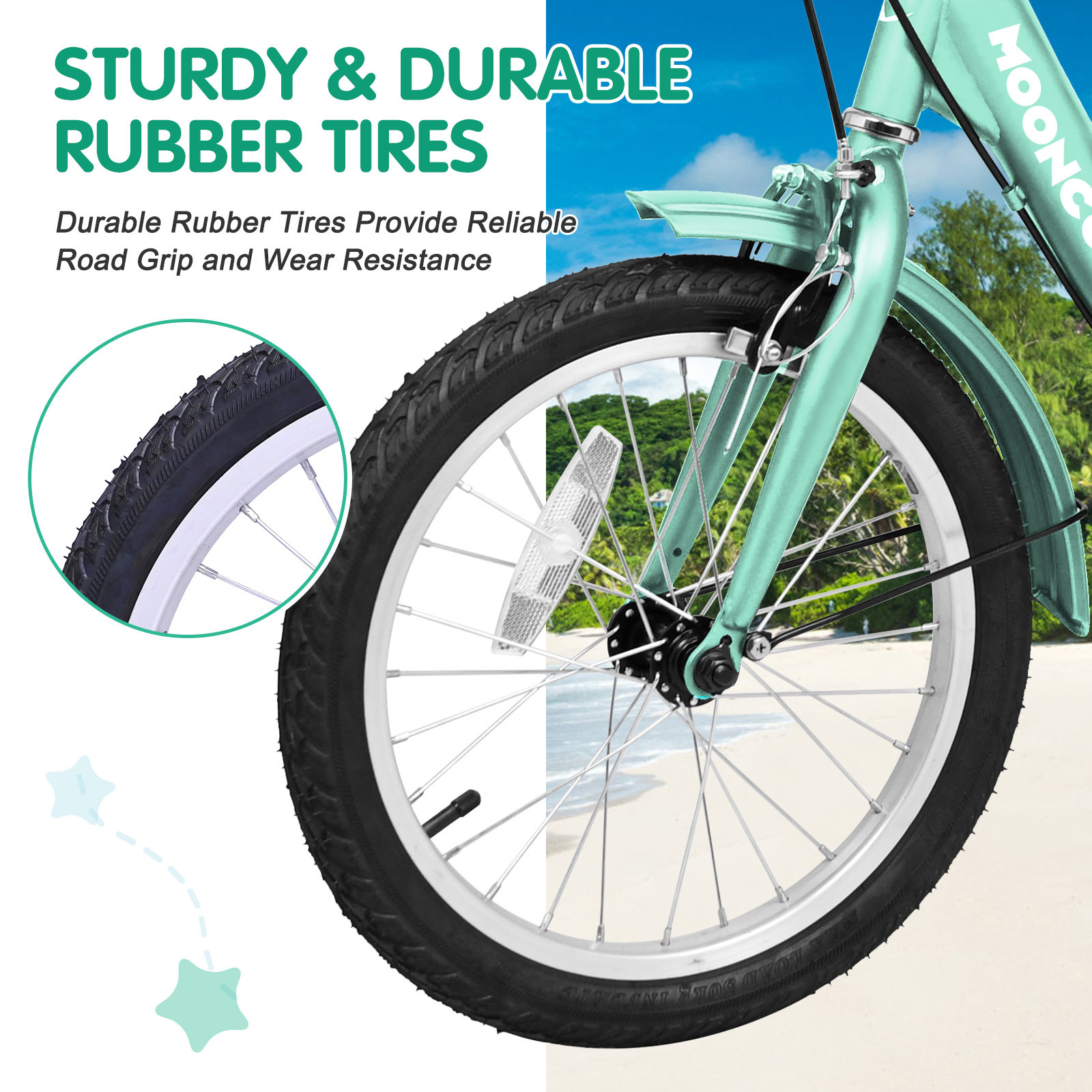 16 Inch Tricycle Trikes For Beginner , 3 Wheel Bikes, Low Step Through ...