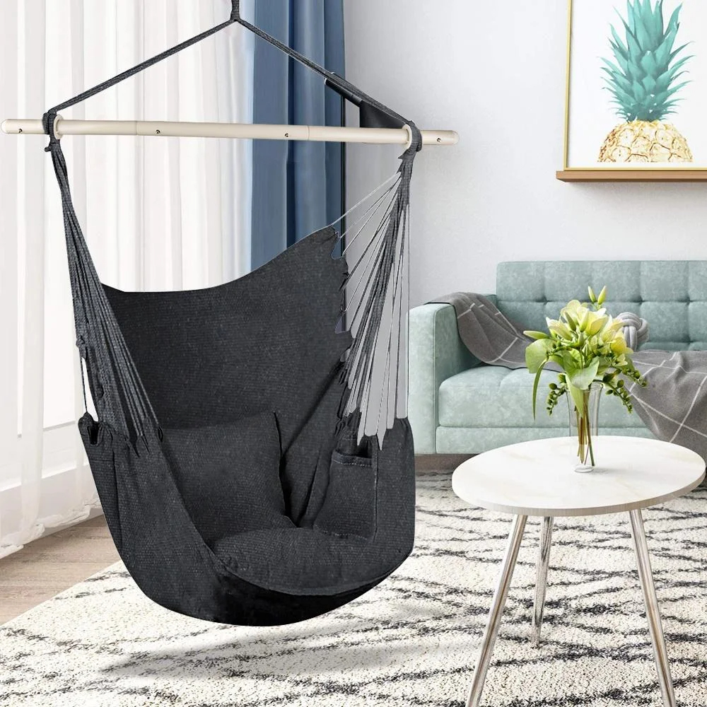 Hammock Chair Swing Relax Hanging Rope Swing Chair Hammock - Temu