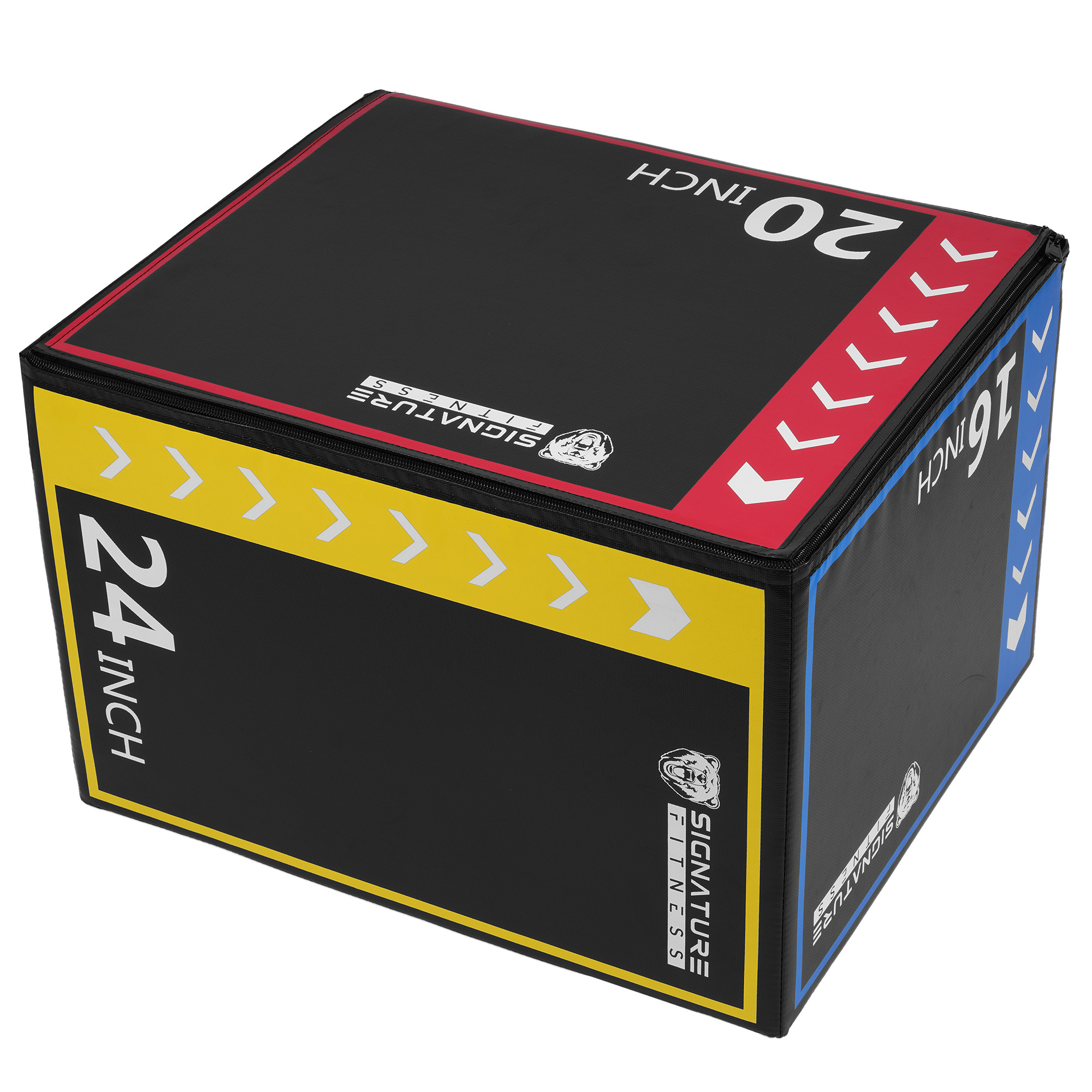 3-in-1 rotatable plyometric box jumping exercise trainer workout ...