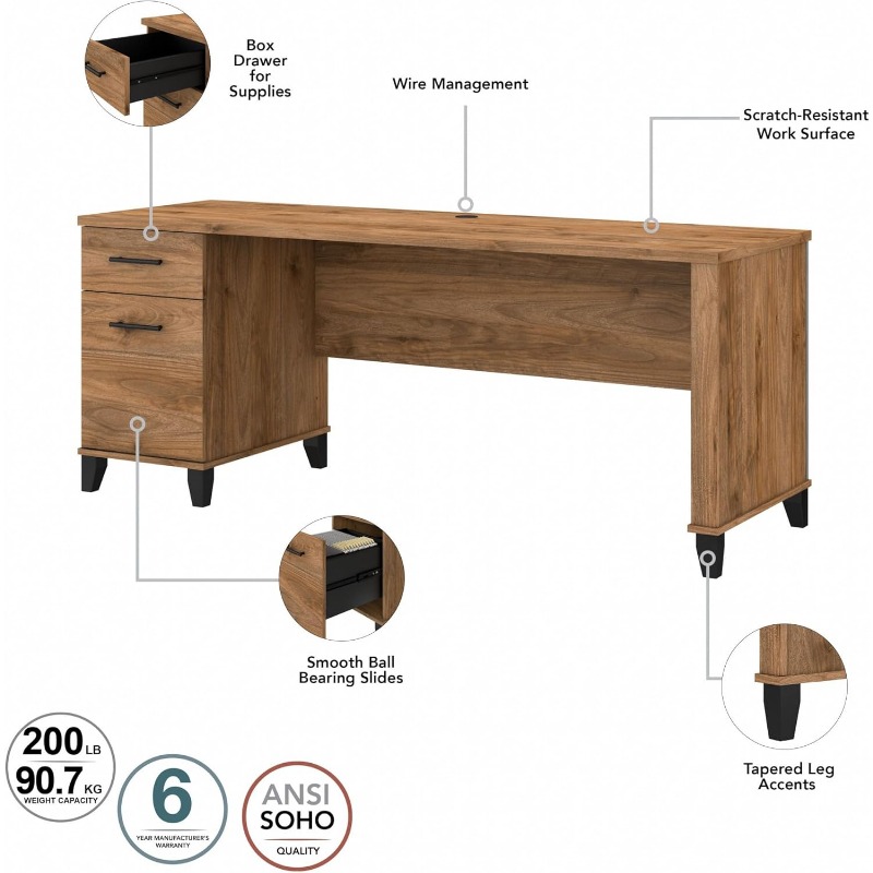 furniture office desk drawers storage in fresh - Temu