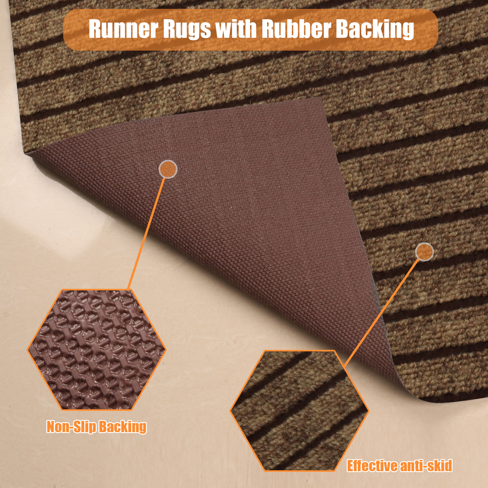 custom size runner rug indoor/outdoor low profile hallway - Temu