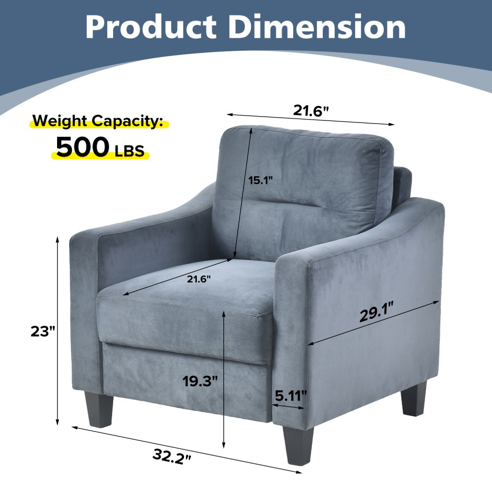 Couch Comfortable Sectional Couches Sofas Living Room - Temu