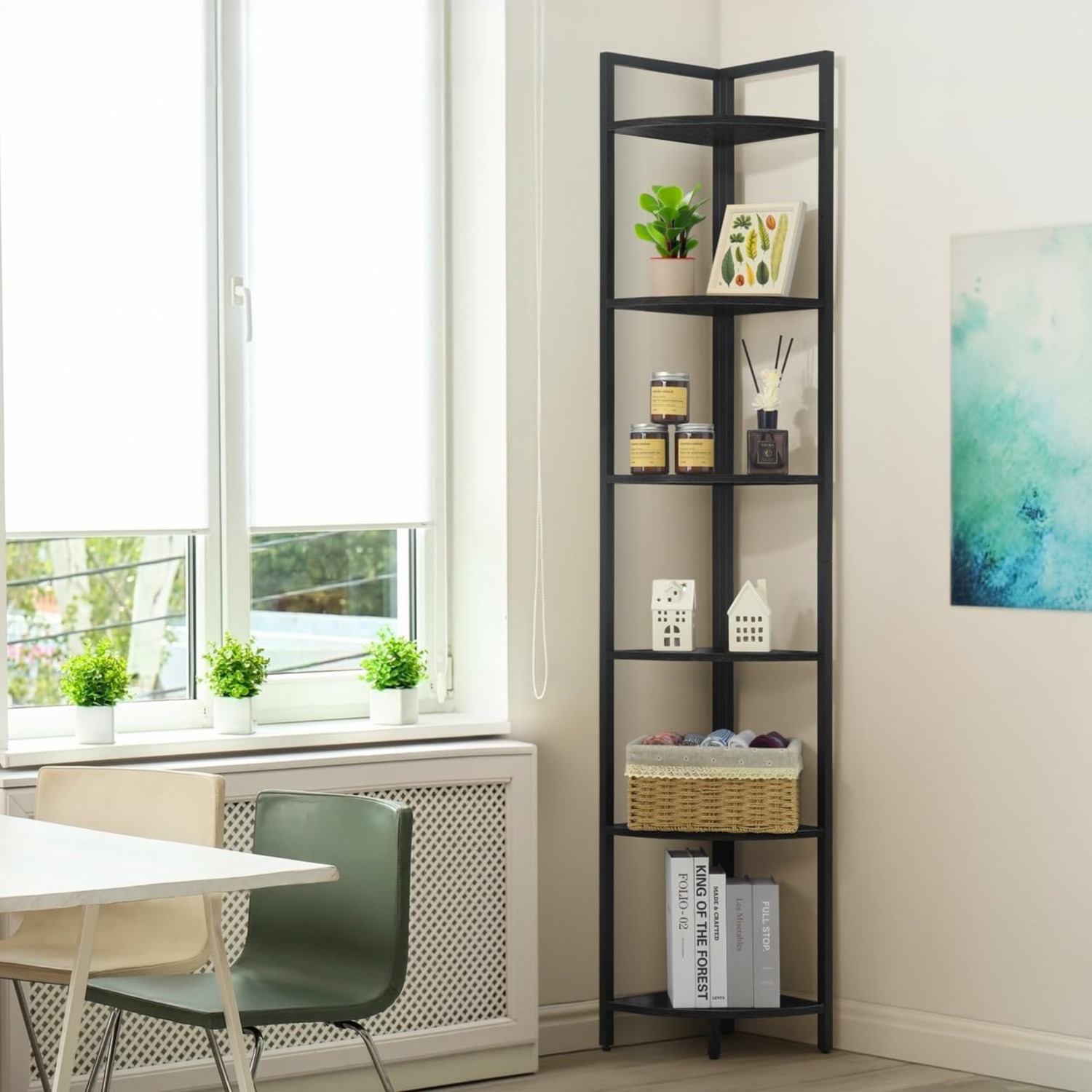 corner shelf unit bathroom sold on Temu United States