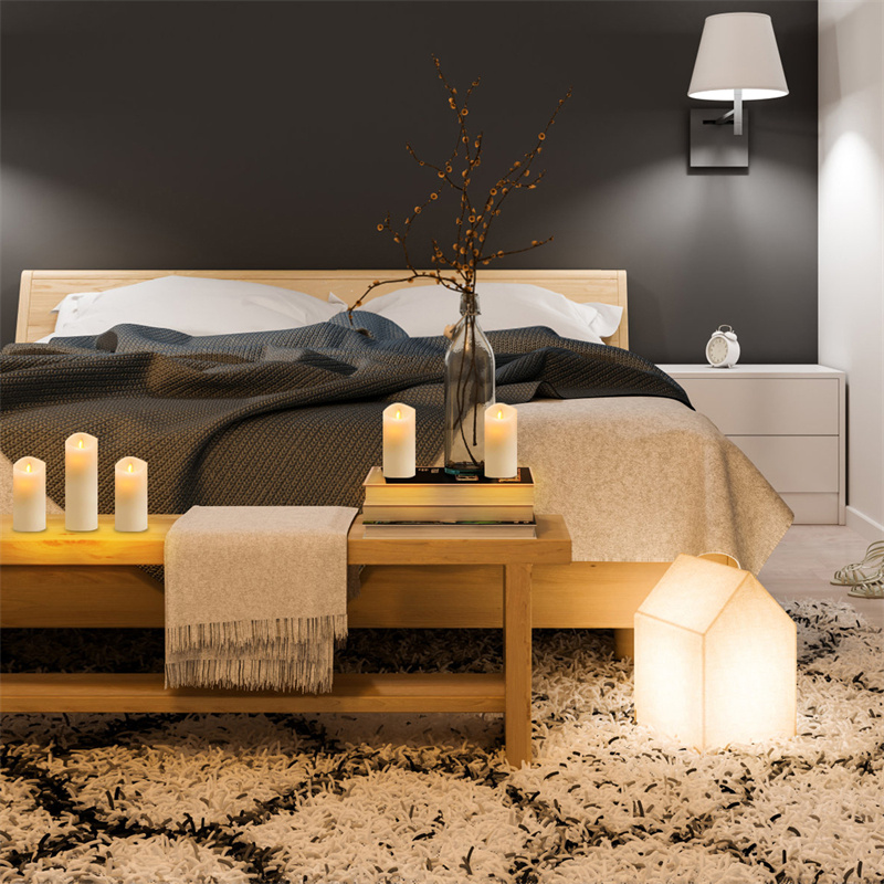 Flameless Electronic Candles 2 Remote Controls Glowing - Temu