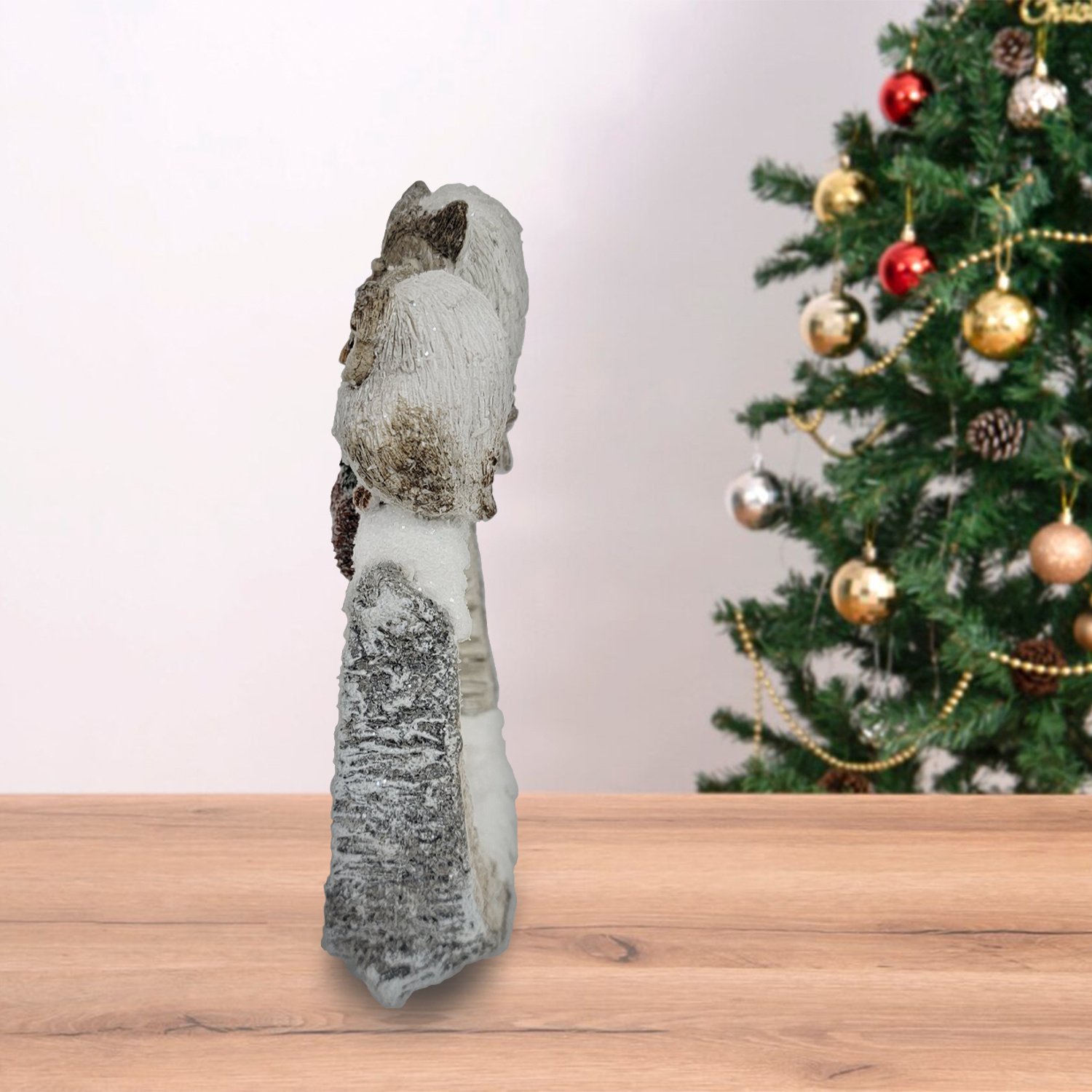 Garden Decoration Owl Statue Decorative Garden Decoration - Temu