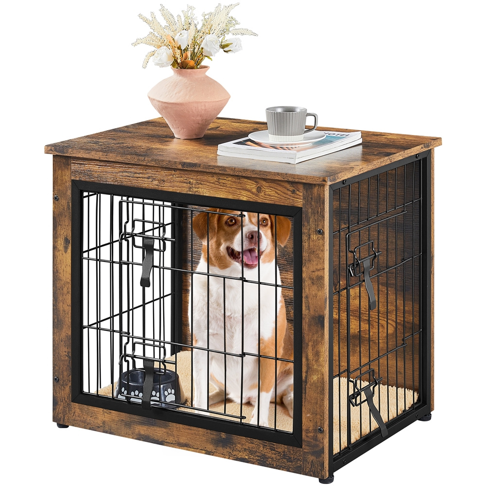 dog crate furniture sold on Temu United States