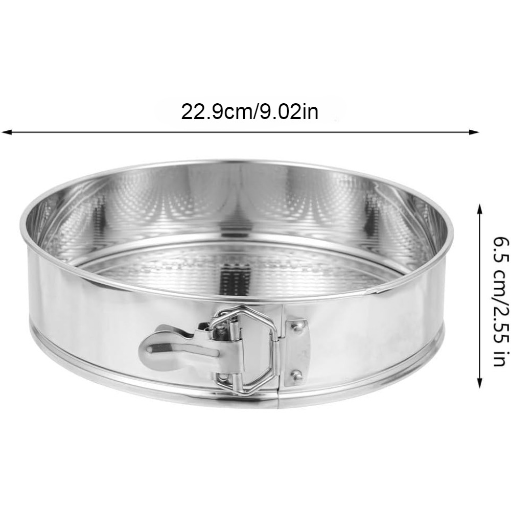 springform pan round nonstick cheesecake pan stainless steel - Temu