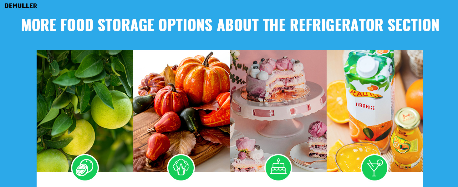 3.5 Cu.ft Retro Mini Fridge Freezer Dual Doors - Temu