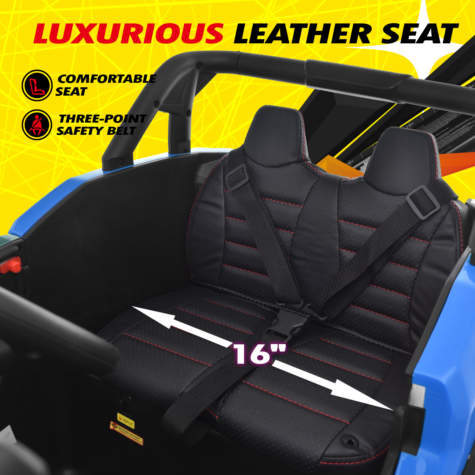 24 Ride Utv 4x4 Vehicle Powerful Motor - Temu