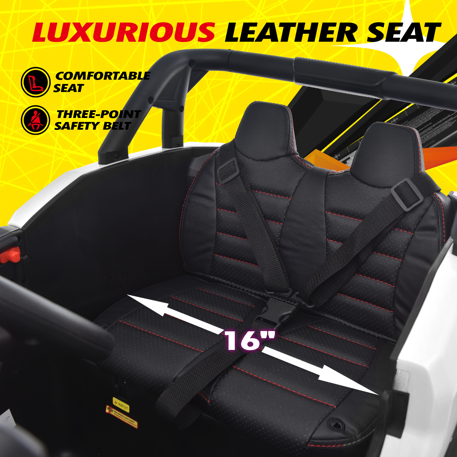 24 Ride Utv 4x4 Vehicle Powerful Motor - Temu