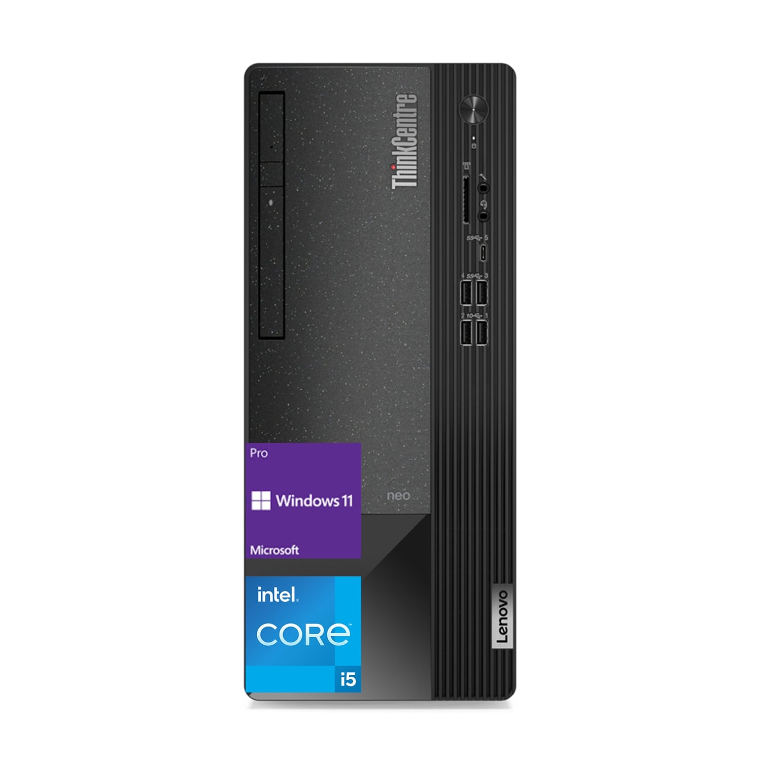 50 3 Business Tower Desktop, I5-12400, 16gb , 512gb Ssd, Vga, Support 2 ...