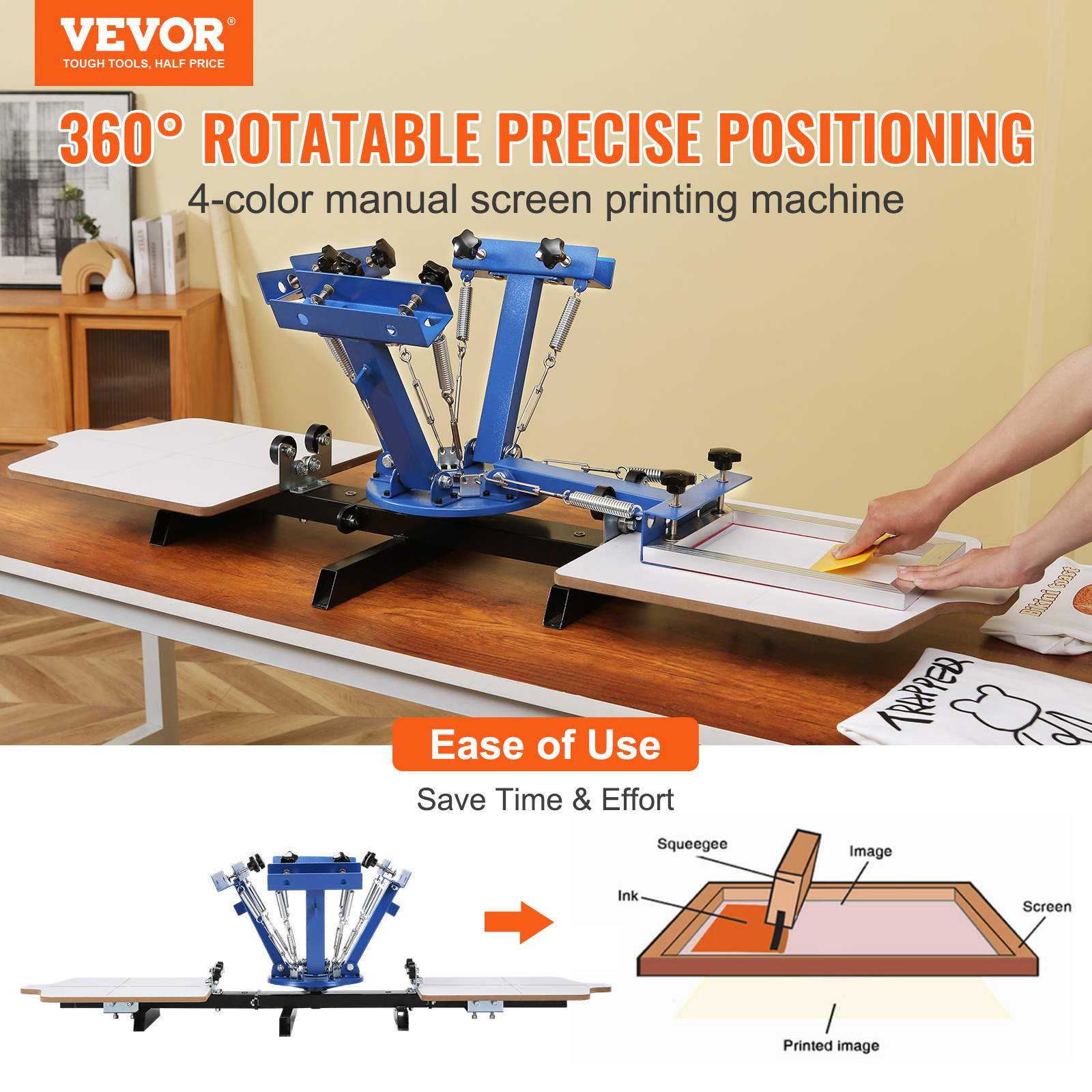 screen printing equipment sold on Temu United States