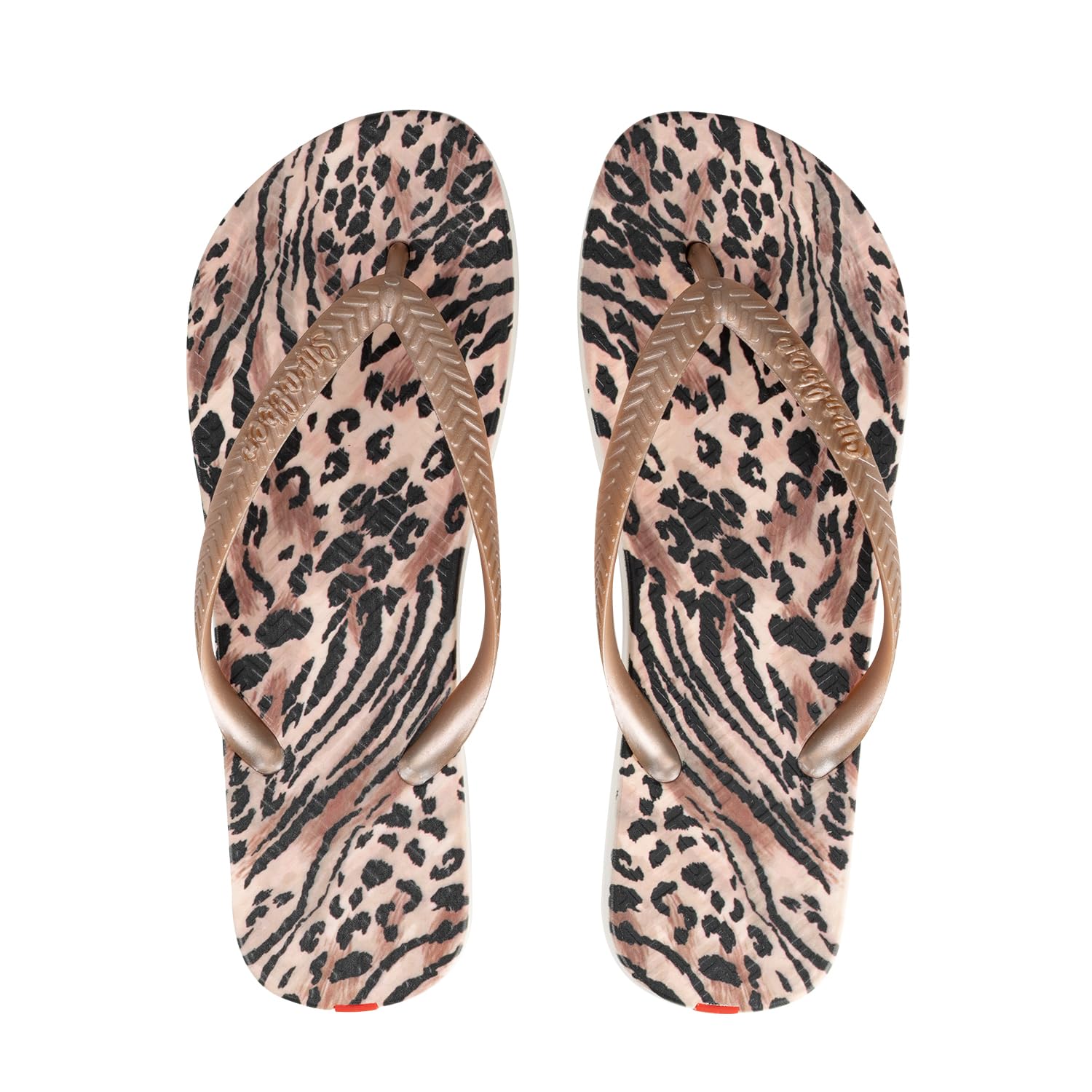 Women's Flip Flop Sandal Rainbow Print In Recyclable - Temu