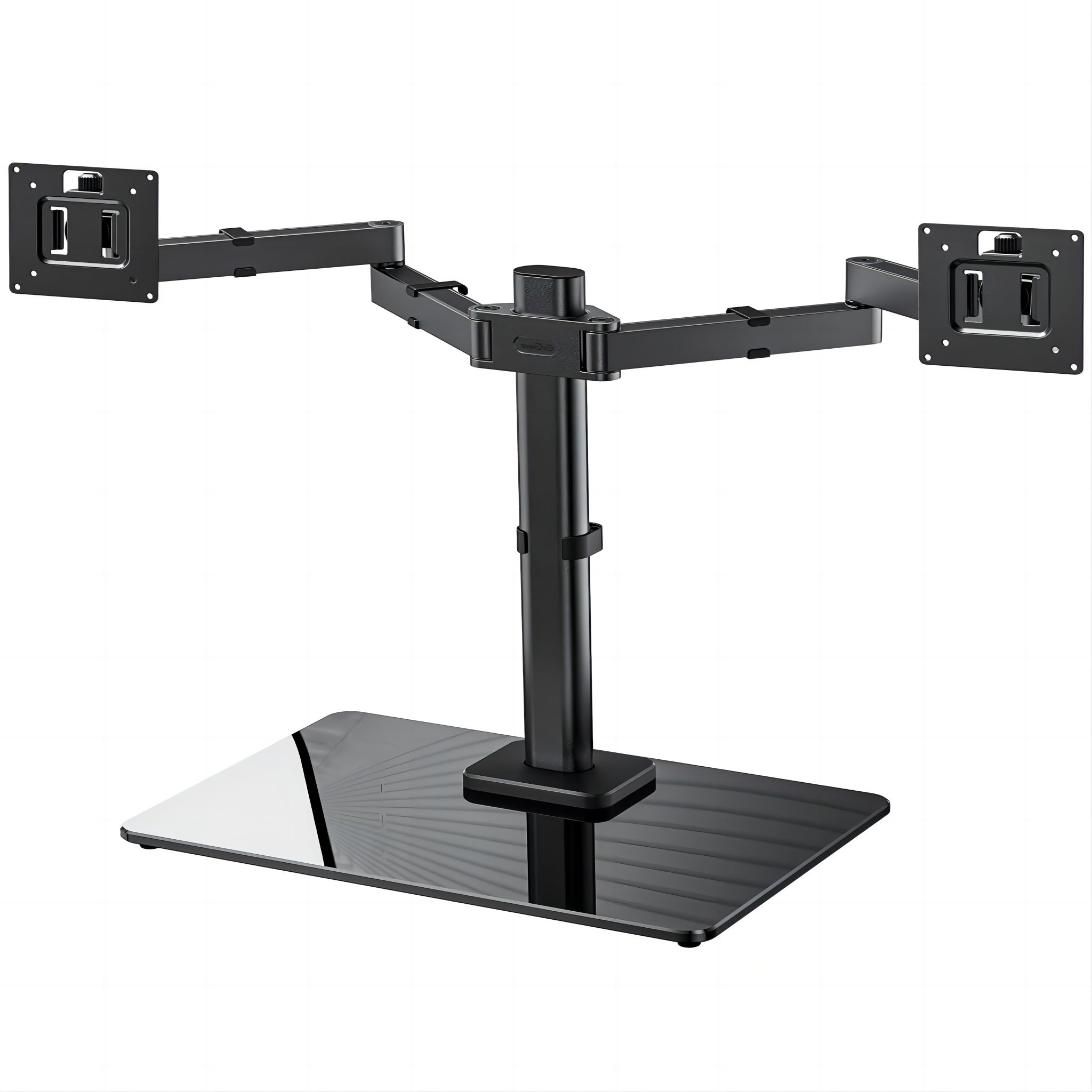 Freestanding Dual Monitor Stand Monitor Mounts 17 Computer - Temu