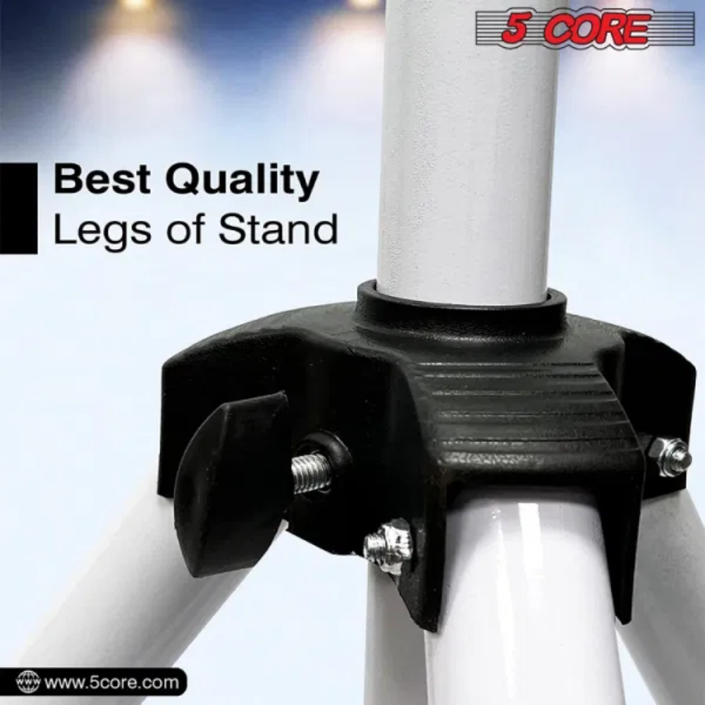 Speaker Stand Tripod Floor Tall Pair Adjustable Up To 72 Inch Dj Studio ...