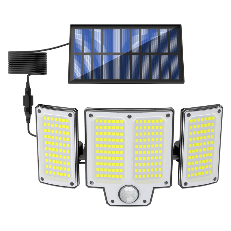 Solar Energy Led Lights Split Remote Control Outdoor - Temu