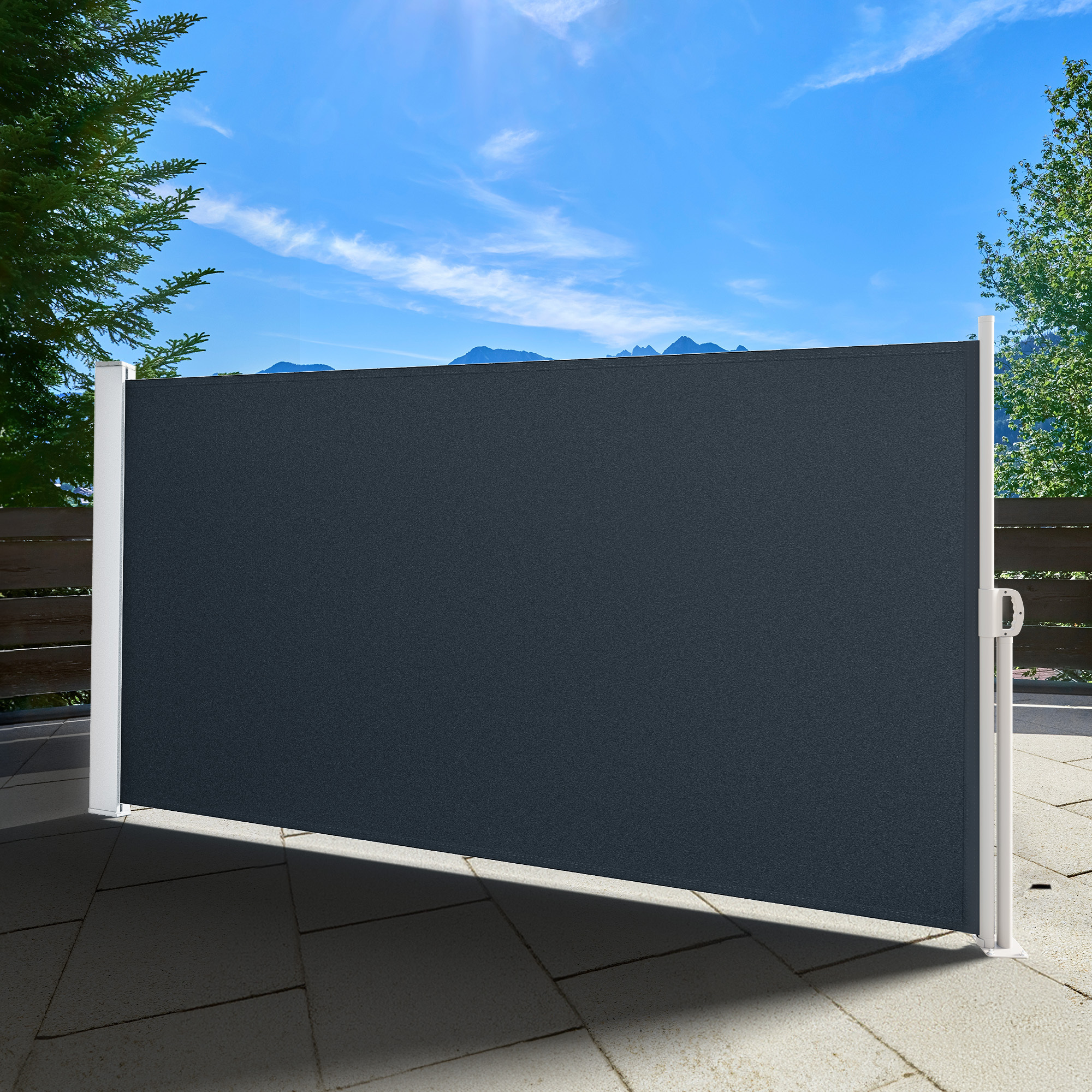 Retractable Side Awning Privacy Screen Privacy Fence - Temu