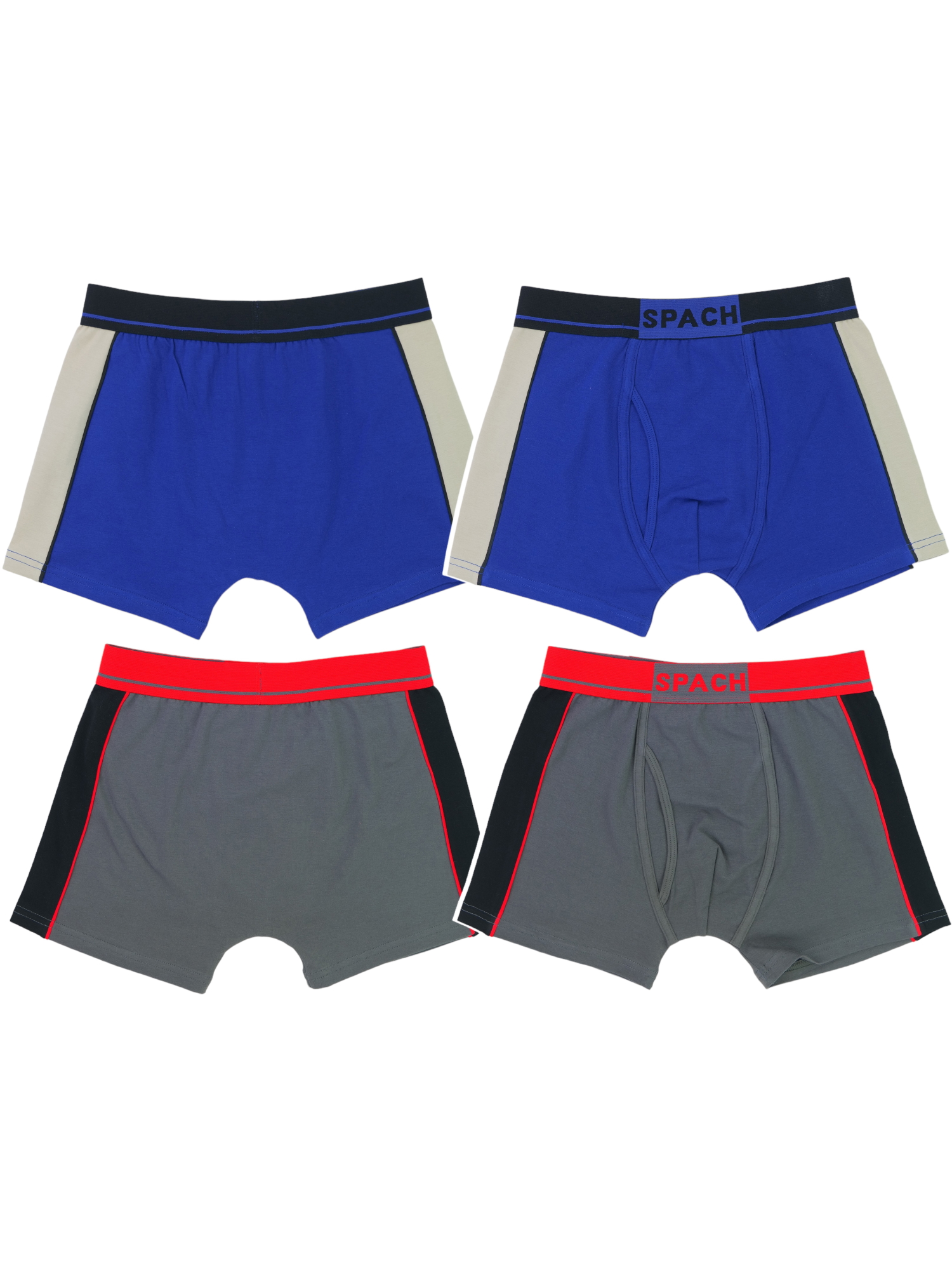 Men's Multi Randomly Assorted Boxer Brief Shorts W/neon - Temu