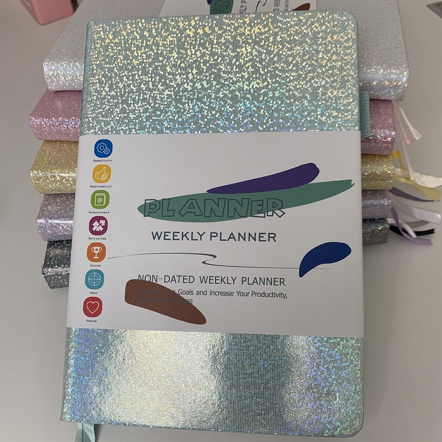 Weekly Planner Undated Planner Book List Agenda Improve Time - Temu