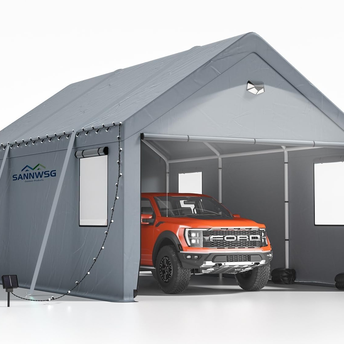 10x16 Heavy Duty Carport Canopy Extra Large Portable Car - Temu