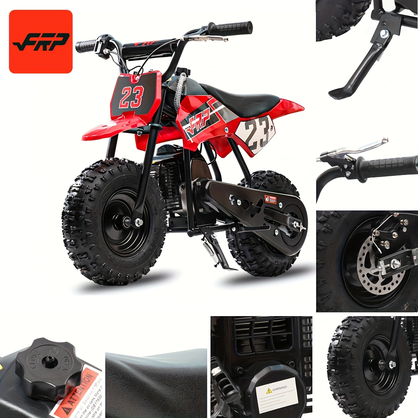 mini bike motorcycle sold on Temu United States