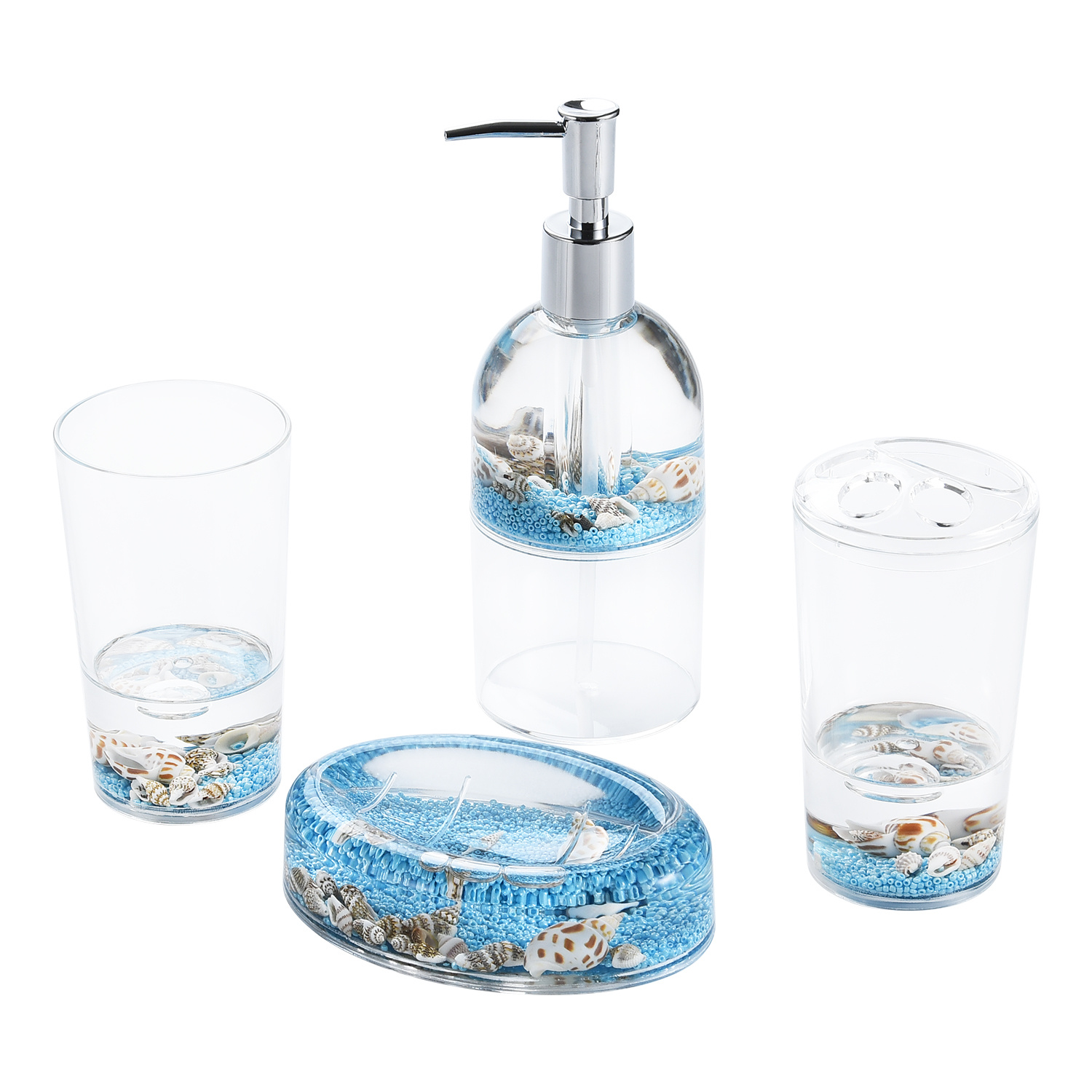 Decor Acrylic Liquid 3d Floating Motion Bathroom - Temu