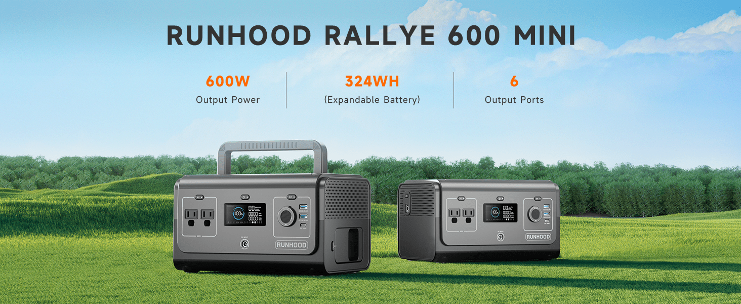 Portable Power Station 600 Mini 324wh - Temu