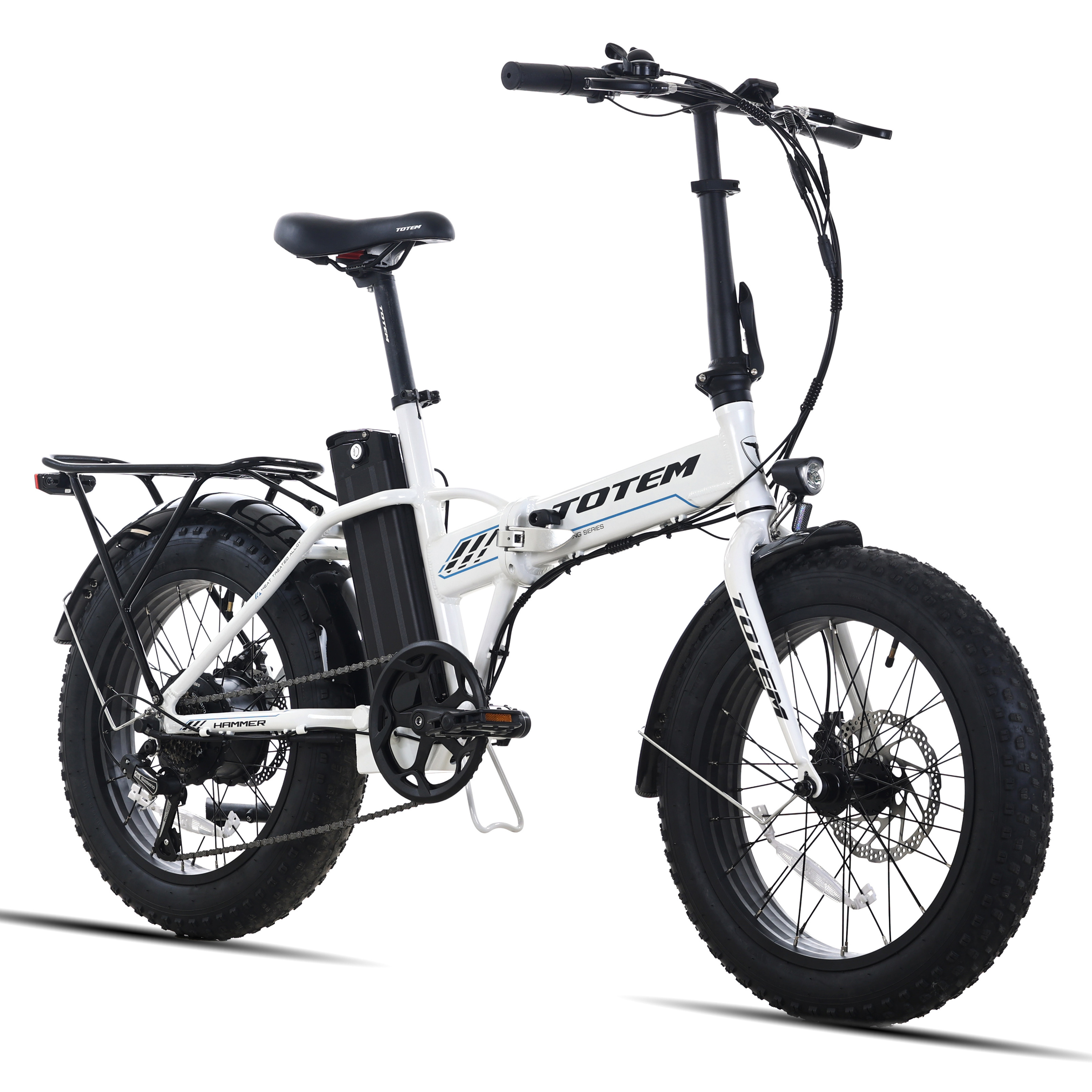 Totem Hammer Electric Bike Adults 20 X 4 Fat Tire Folding - Temu