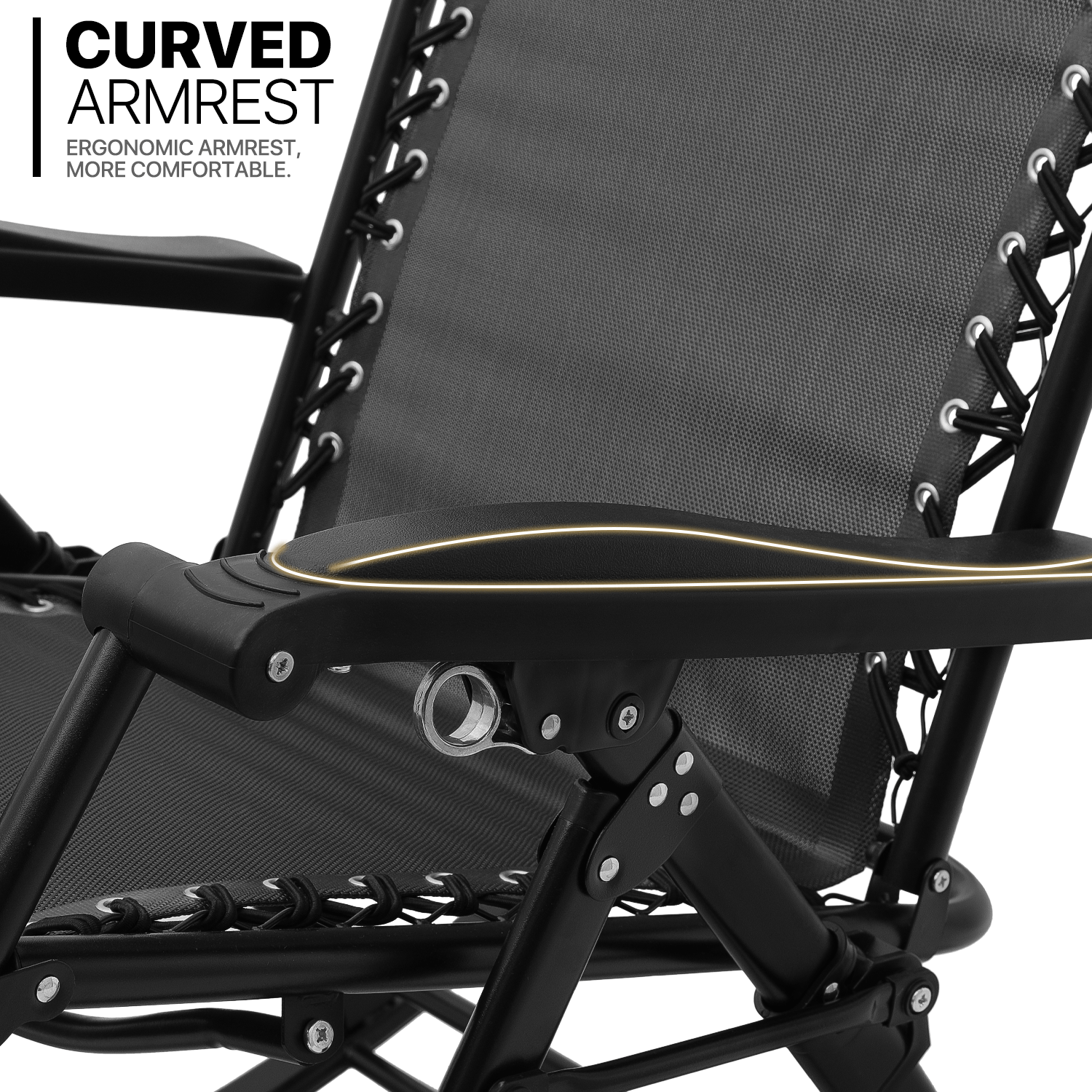 Rocking Lounger Outdoor Chair Portable High Back - Temu