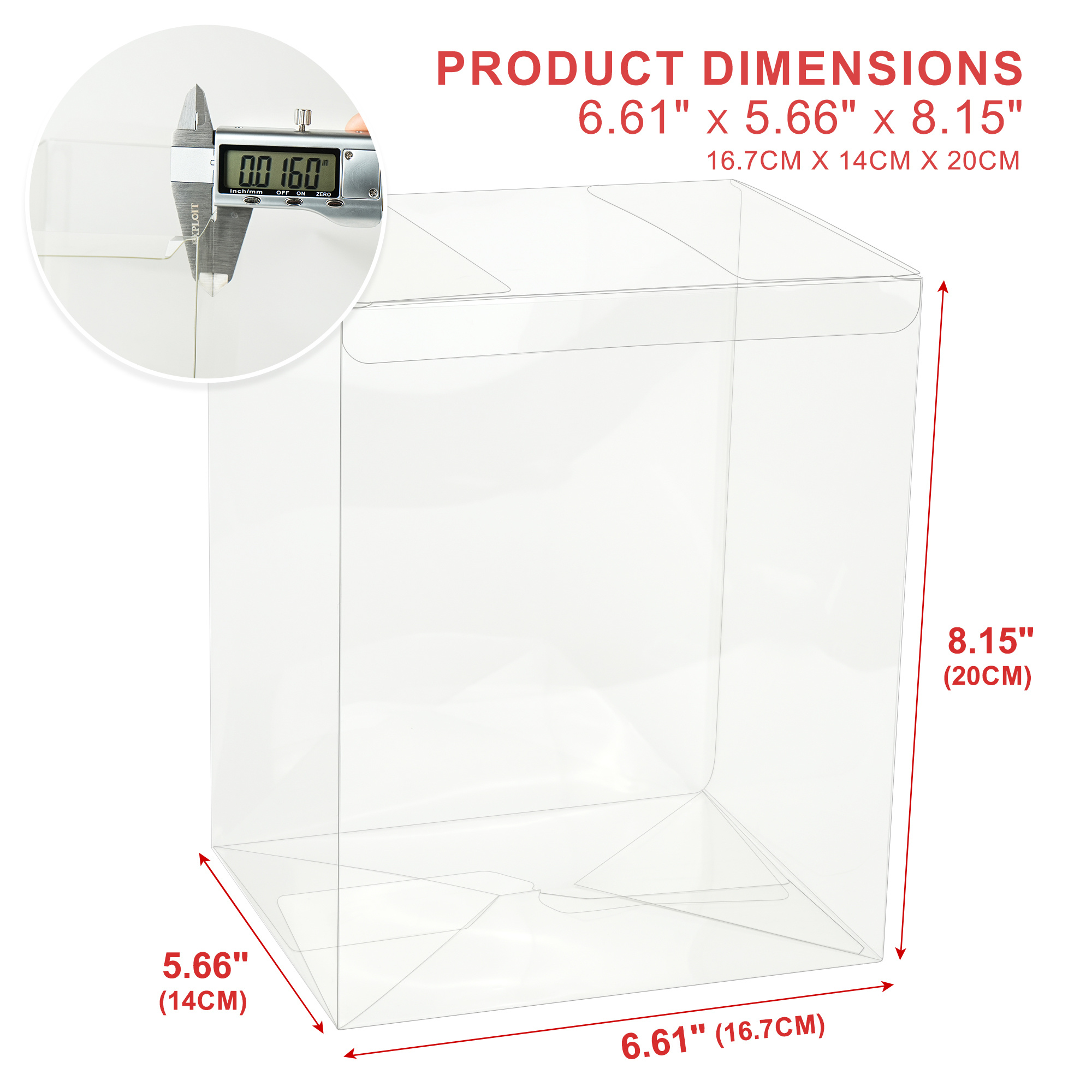 clear plastic protective box heavy - Temu