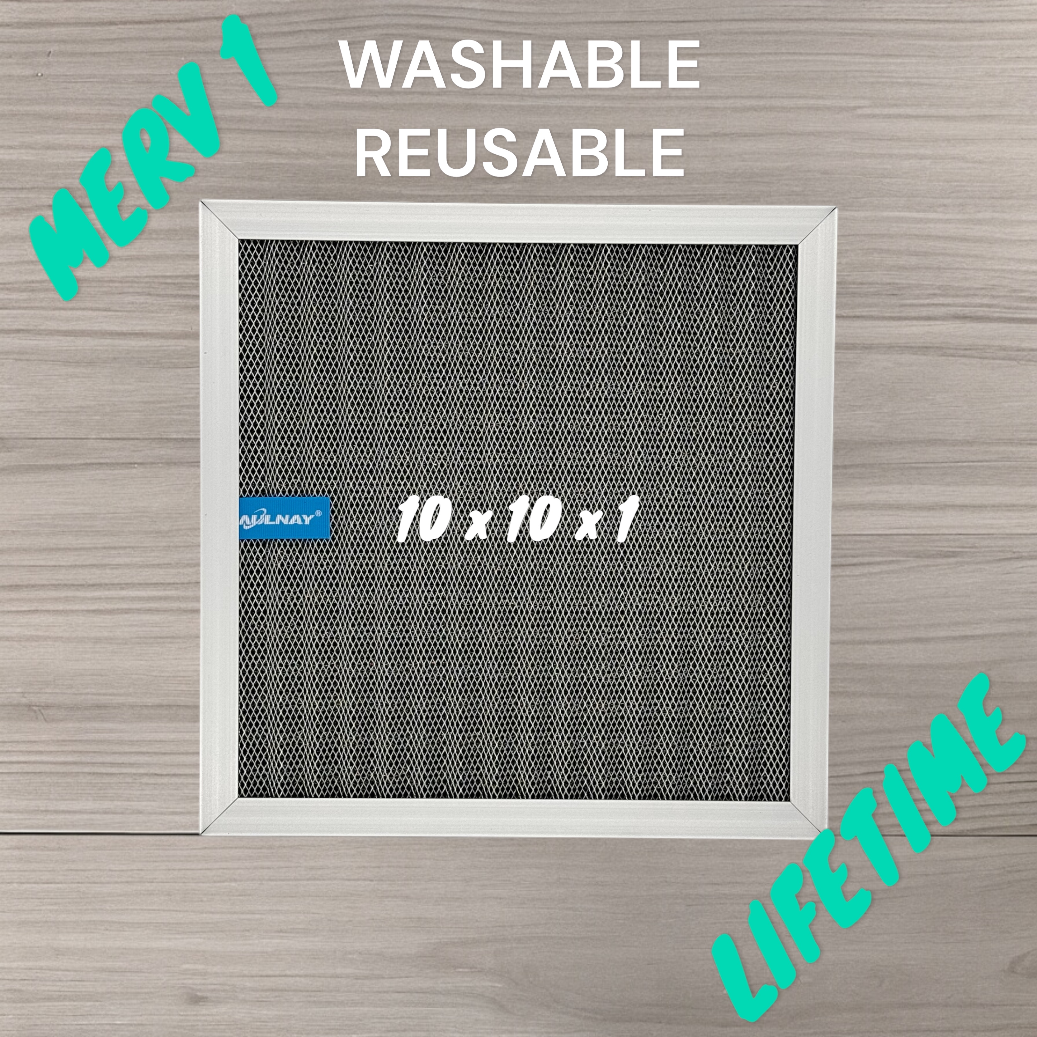 Washable Air Filter Aluminum Air Filter For Furnace And Central Air ...