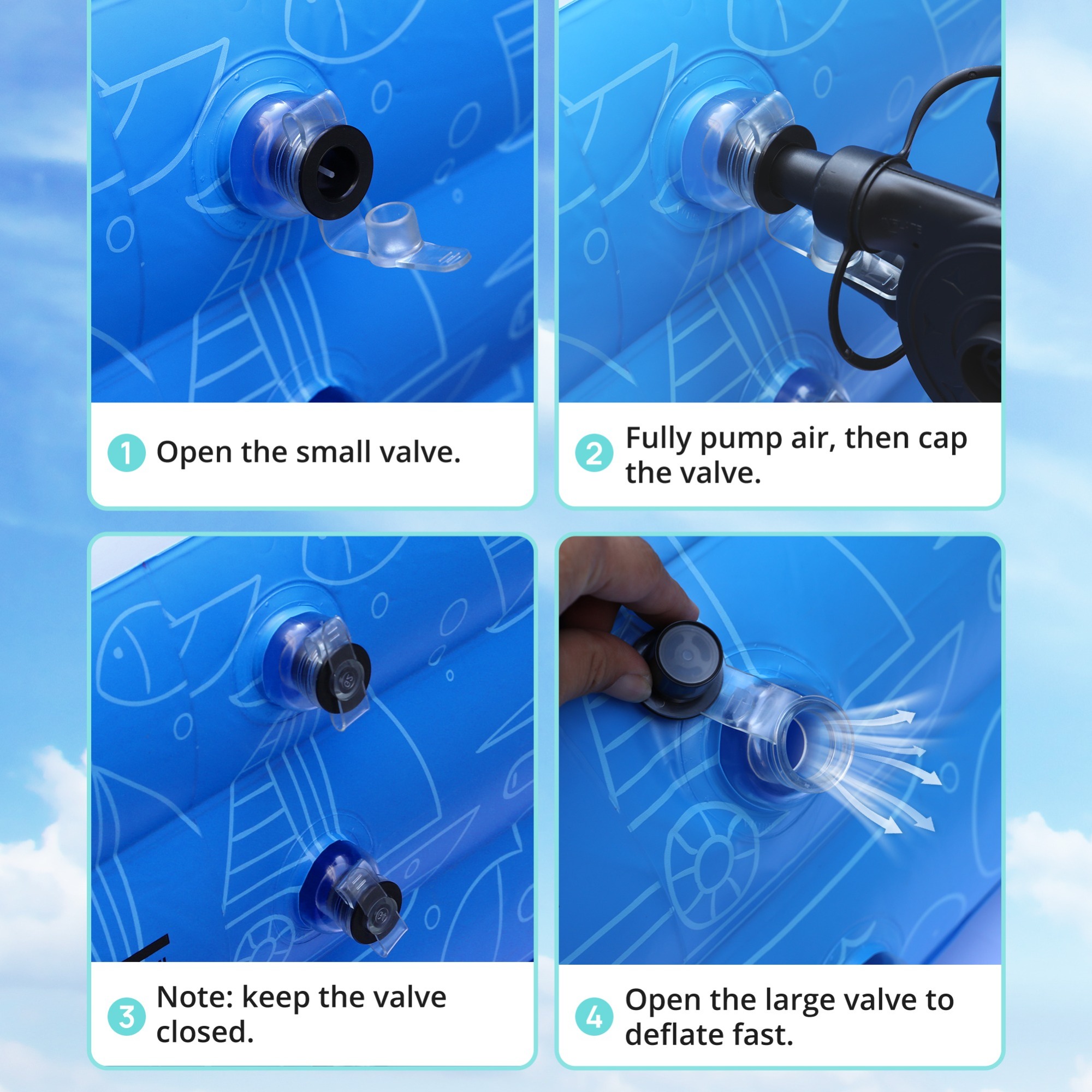 Large Inflatable Swimming Pool Canopy 150 X 70 X 20 Full - Temu