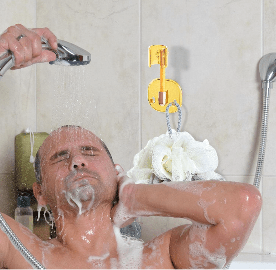 Light Luxury Simple Punch free Shower Head Bracket - Temu