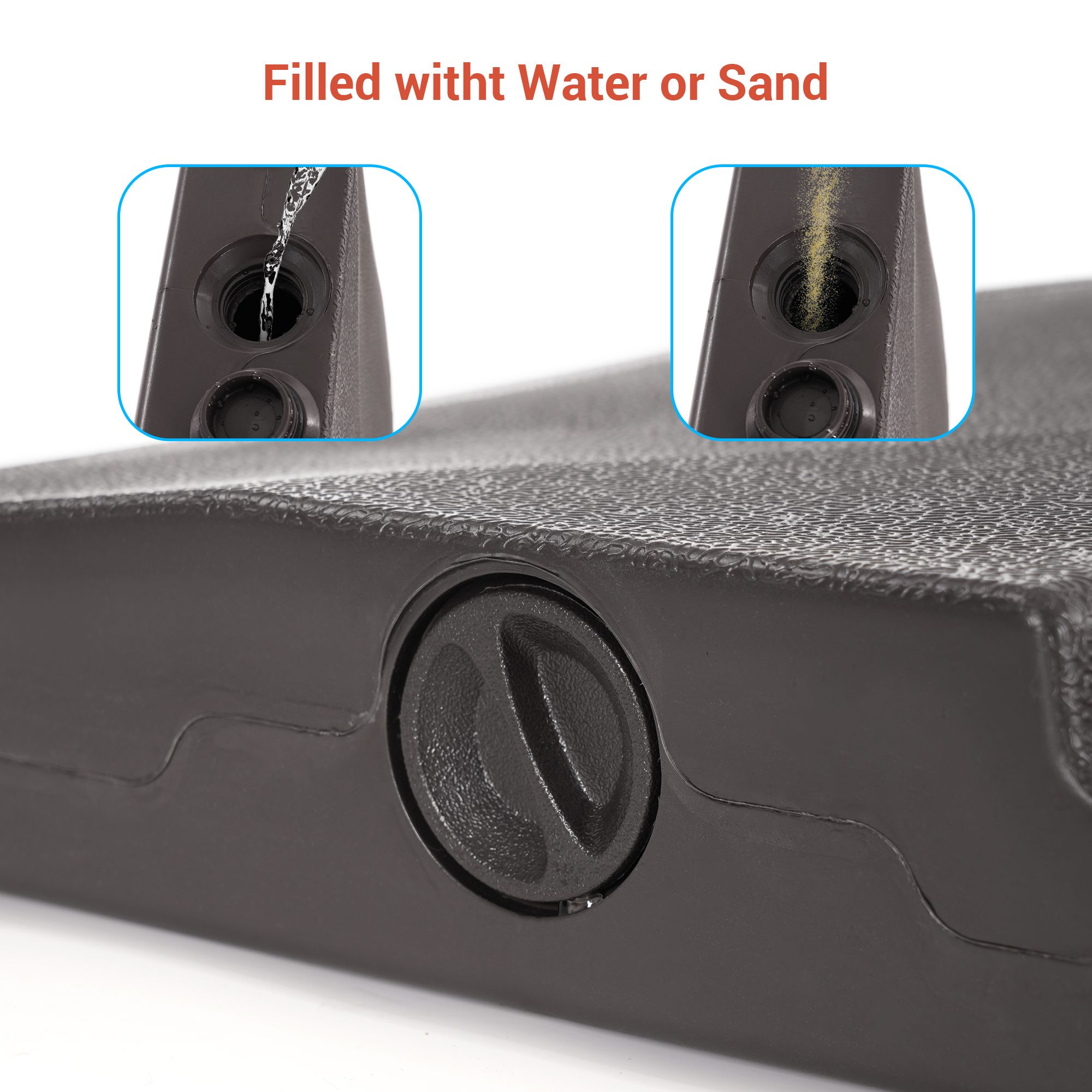 Patio Umbrella Base Weighs 200lbs Filled With Quality Hdpe Plastic For ...